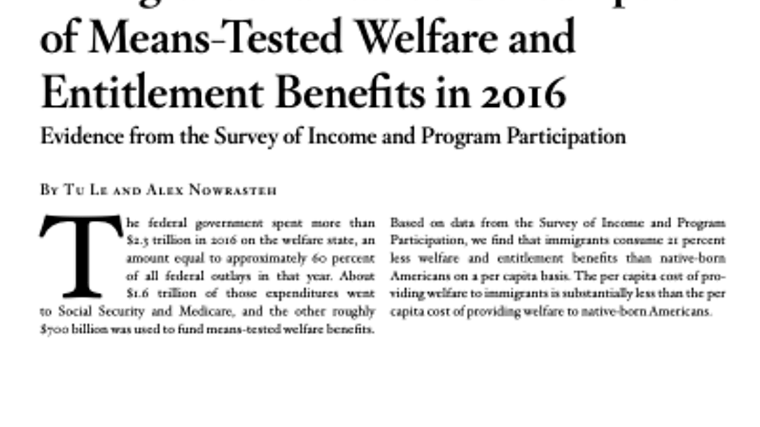 Border Walls and Crime: Evidence from the Secure Fence Act | Cato Institute