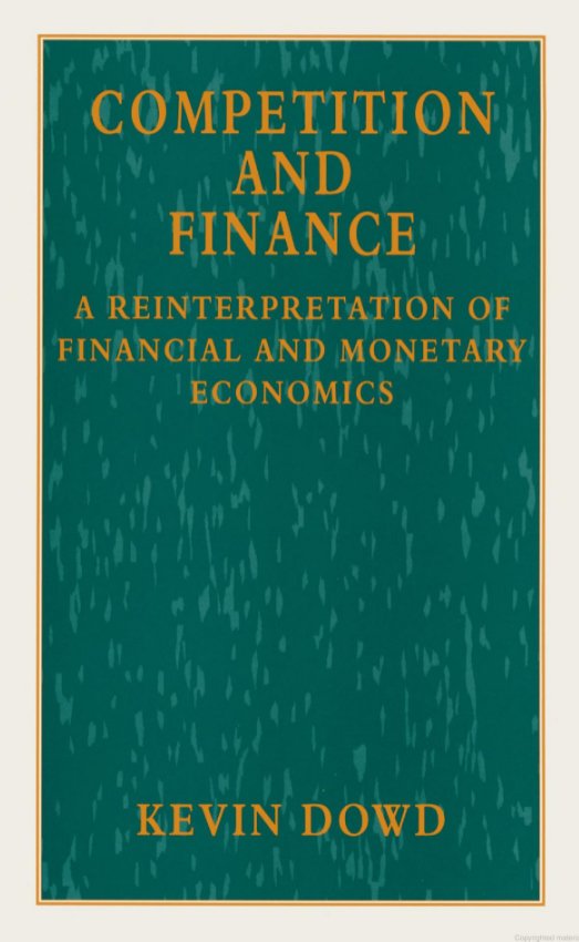 Competition and Finance | Cato Institute