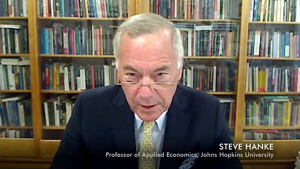 Steve H. Hanke discusses hyperinflation on Mises Weekend | Cato Institute