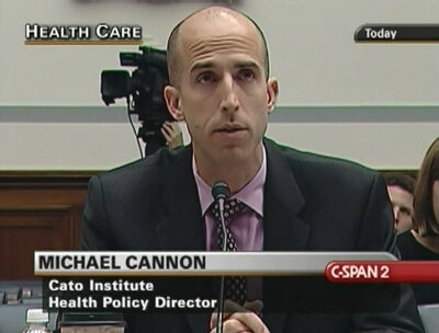Michael F. Cannon gives his testimony on health care on C-SPAN | Cato ...