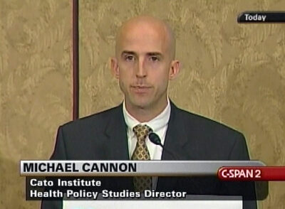 Michael F. Cannon discusses health care on C-SPAN 2's Today in ...