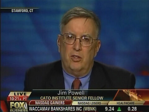 Jim Powell discusses the economy on FOX Business. | Cato Institute