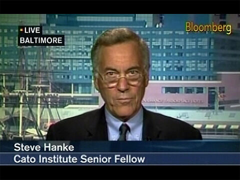 Steve H. Hanke discusses the bailout plan on Bloomberg Asia | Cato ...