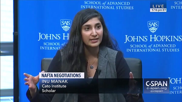 Inu Manak participates in the event, "Johns Hopkins University ...
