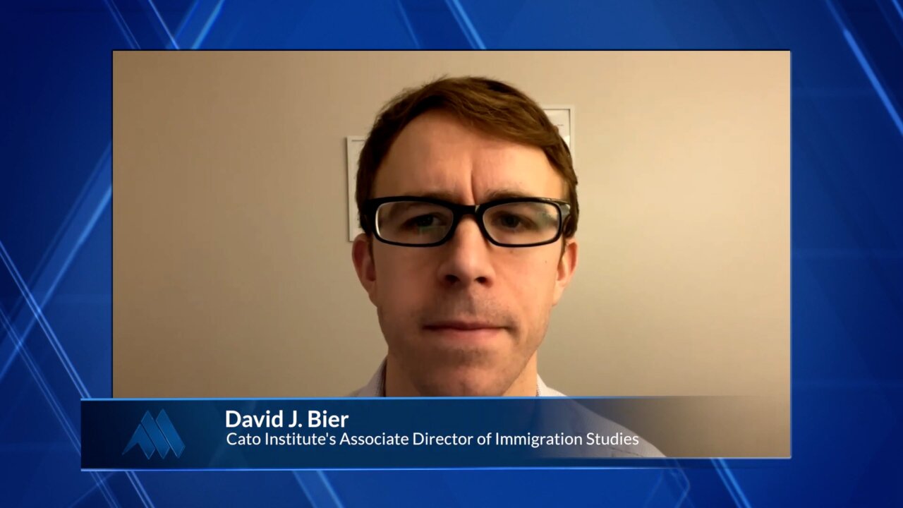 David J. Bier discusses border security and economics on McCuistion TV ...