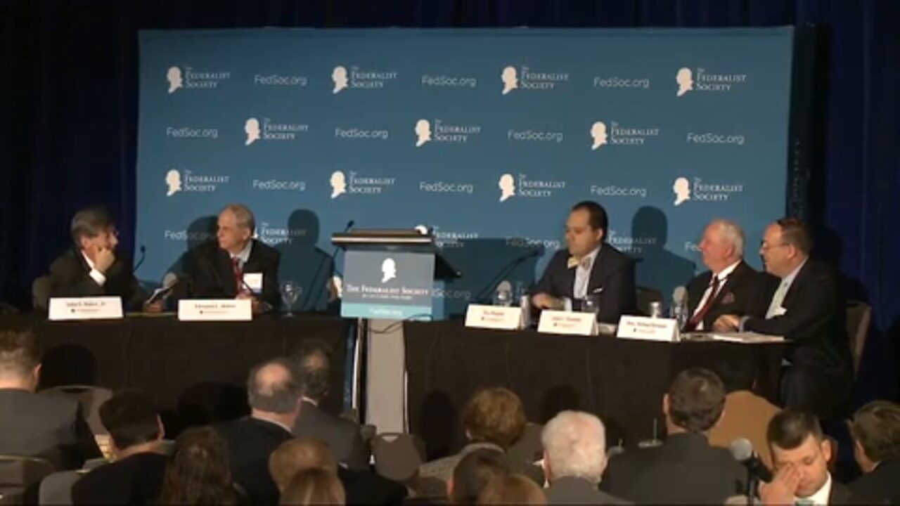 Ilya Shapiro participates in the event, "Horizontal Federalism: May ...