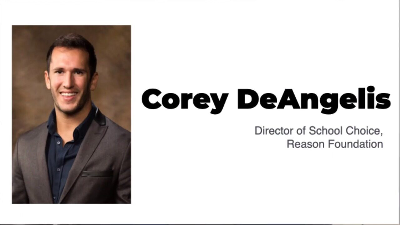 Corey A. DeAngelis receives a 2020 Buckley Award hosted by America’s ...