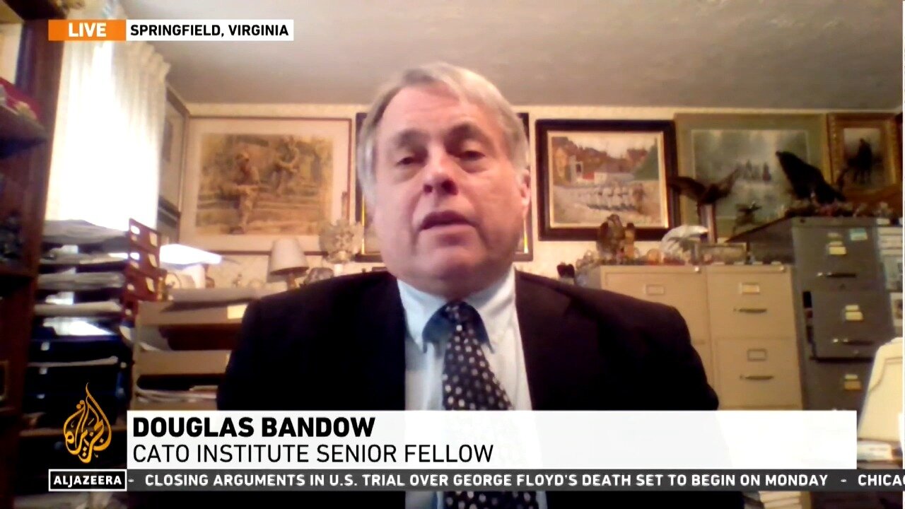 Doug Bandow discusses the Biden administration imposing new sanctions ...