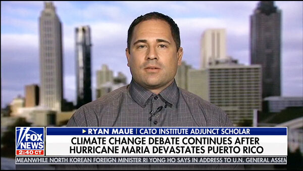 Ryan Maue discusses climate change debate in light of recent hurricanes ...