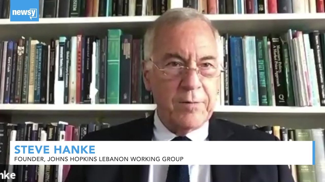 Steve H. Hanke discusses Lebanon's inflation crisis on Newsy | Cato ...