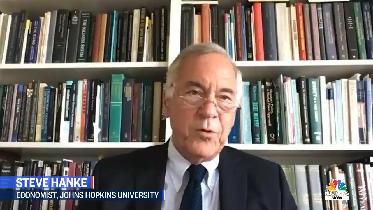 Steve H. Hanke discusses El Salvador adopting bitcoin as legal tender ...