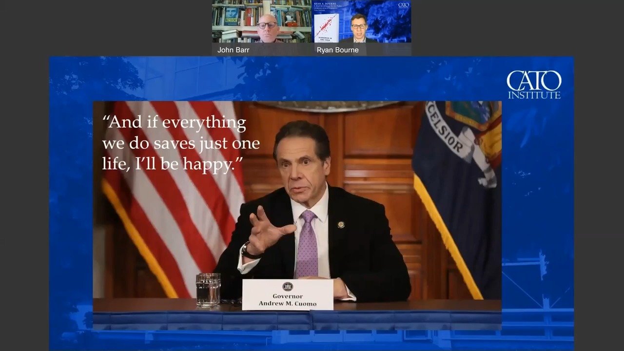 Ryan Bourne discusses his book, Economics in One Virus, hosted by Lone ...