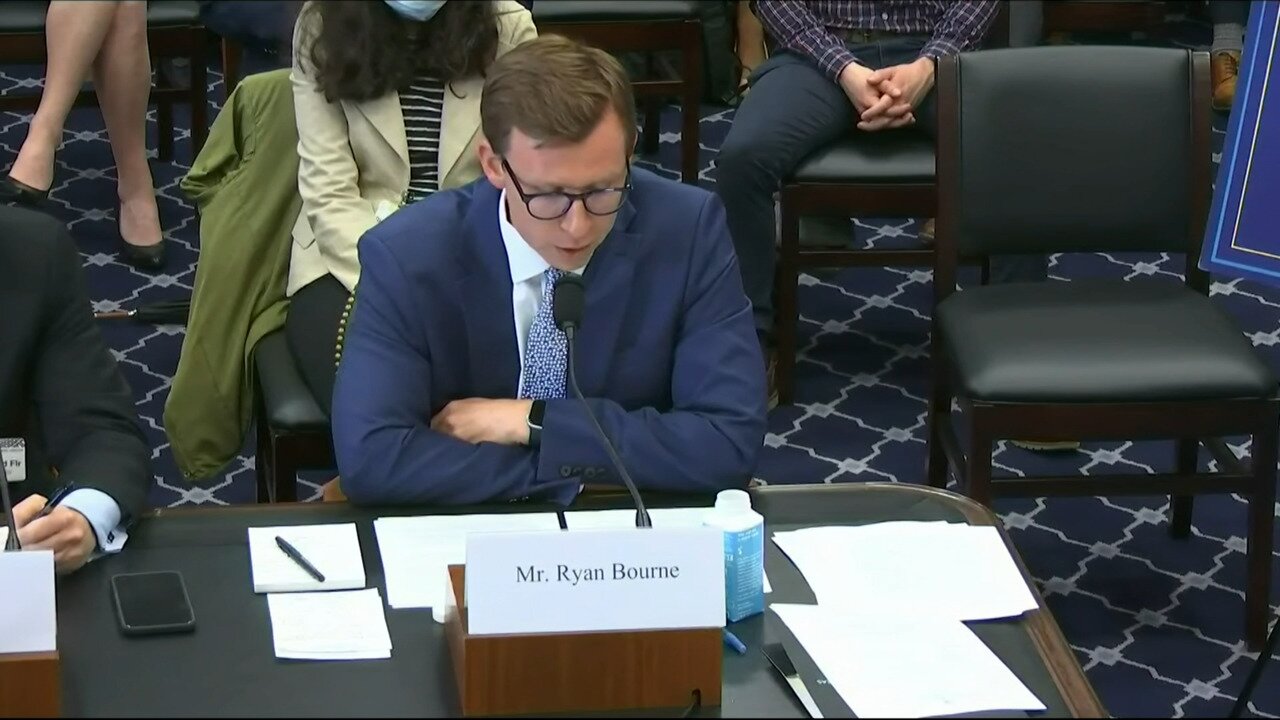 Ryan Bourne testifies at the hearing, “the Impact of Corporate Power on ...