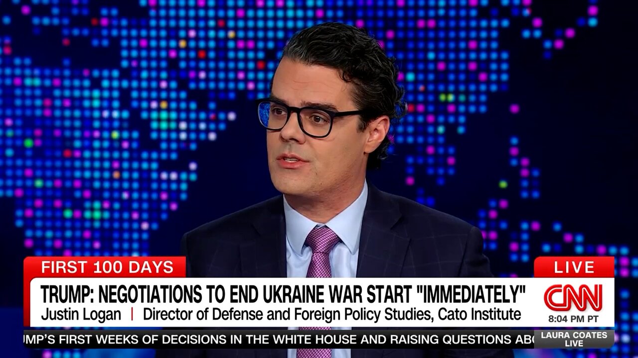 Justin Logan discusses the Trump administration's stance on the Russia ...