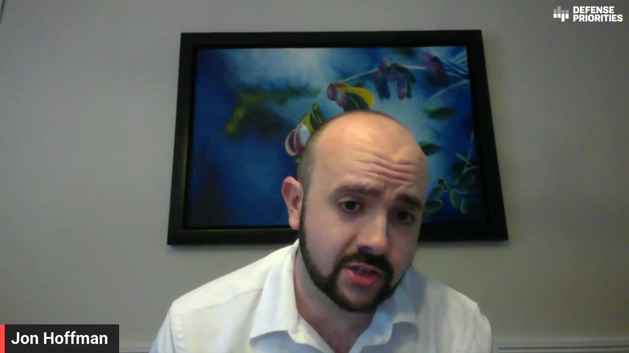 Jon Hoffman participates in the event, "U.S.-China competition and the ...