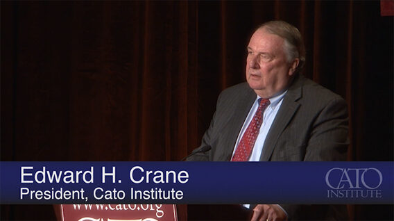 Cato President Edward H. Crane talks about cutting federal intrusion ...
