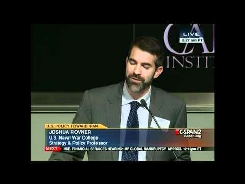Joshua Rovner Talks about Iran | Cato Institute