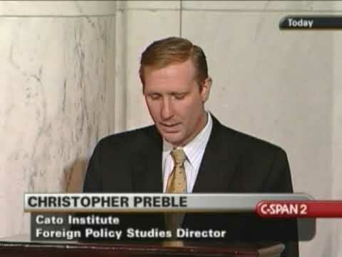 Christopher A. Preble discusses Afghanistan and American security ...