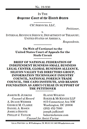 CIC Services v. Internal Revenue Service | Cato Institute