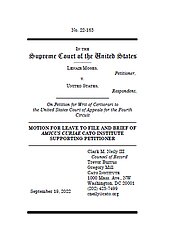 Moses v. United States | Cato Institute