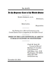Jimerson v. Lewis | Cato Institute