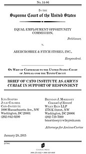 EEOC v. Abercrombie & Fitch Stores, Inc. | Cato Institute