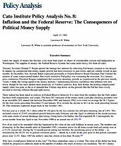 Inflation and the Federal Reserve: The Consequences of Political Money ...