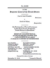 Walker v. Texas | Cato Institute